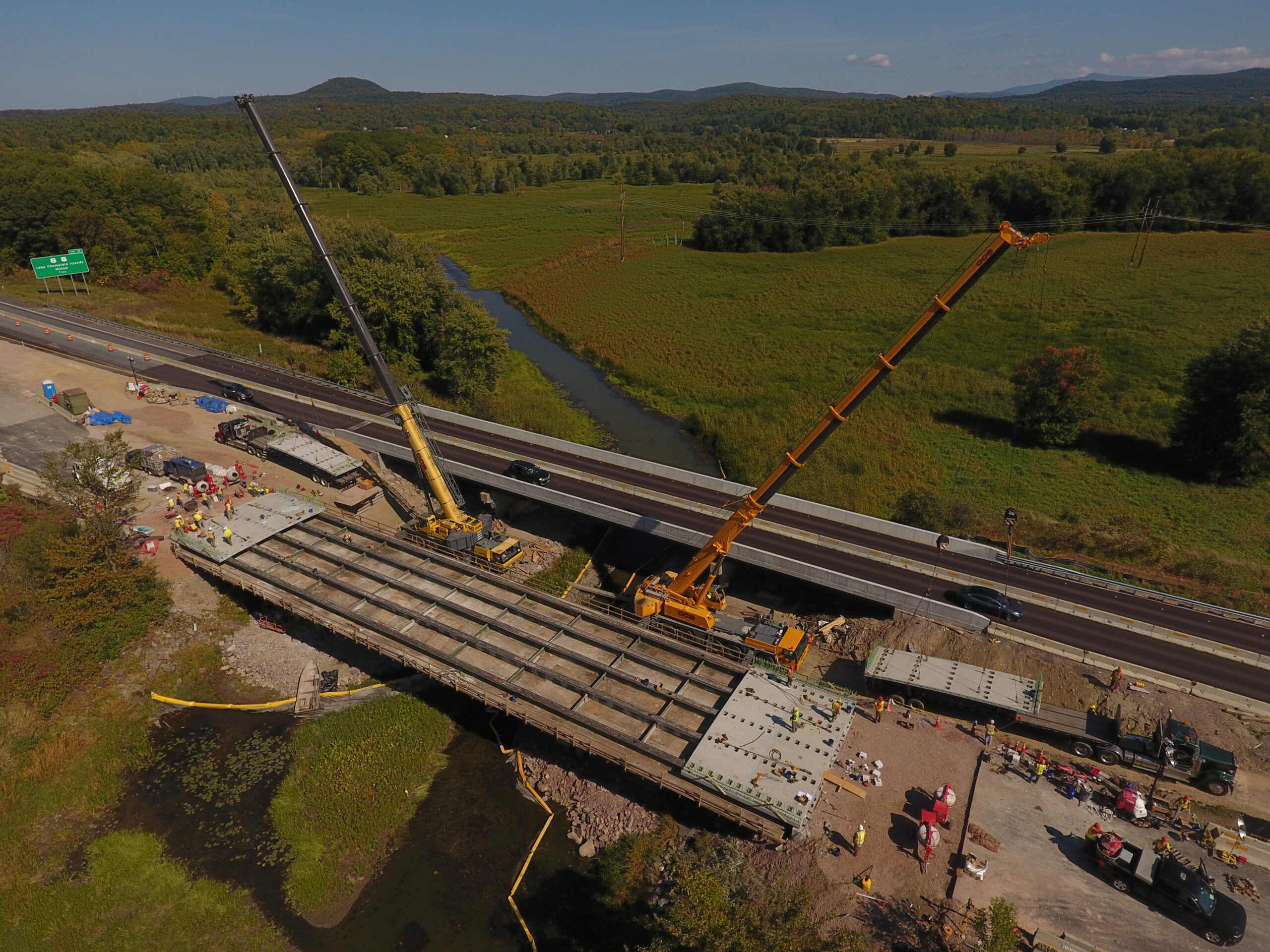 Colchester - I-89 Bridges • D.A. Collins Companies®